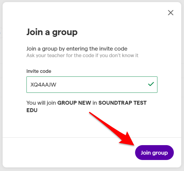 How to join a teacher's Soundtrap group using an invite code [for ...