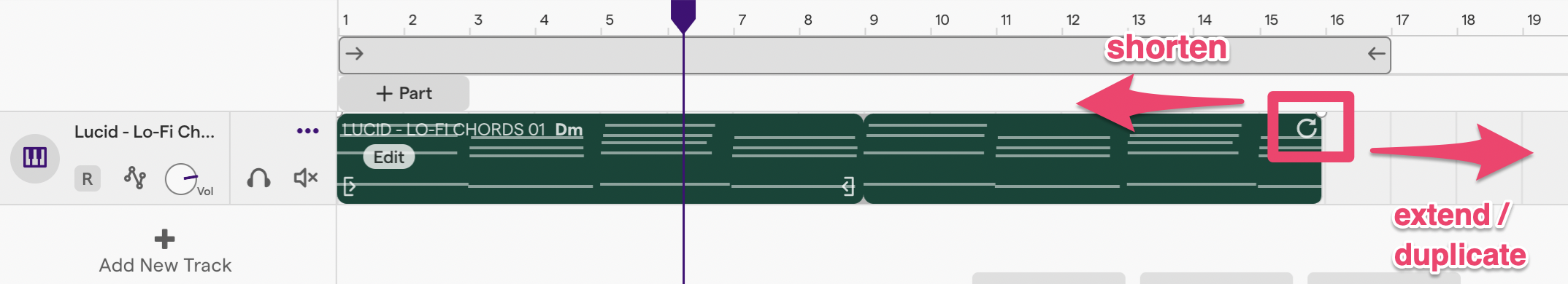 Adjusting loop length – Soundtrap Support