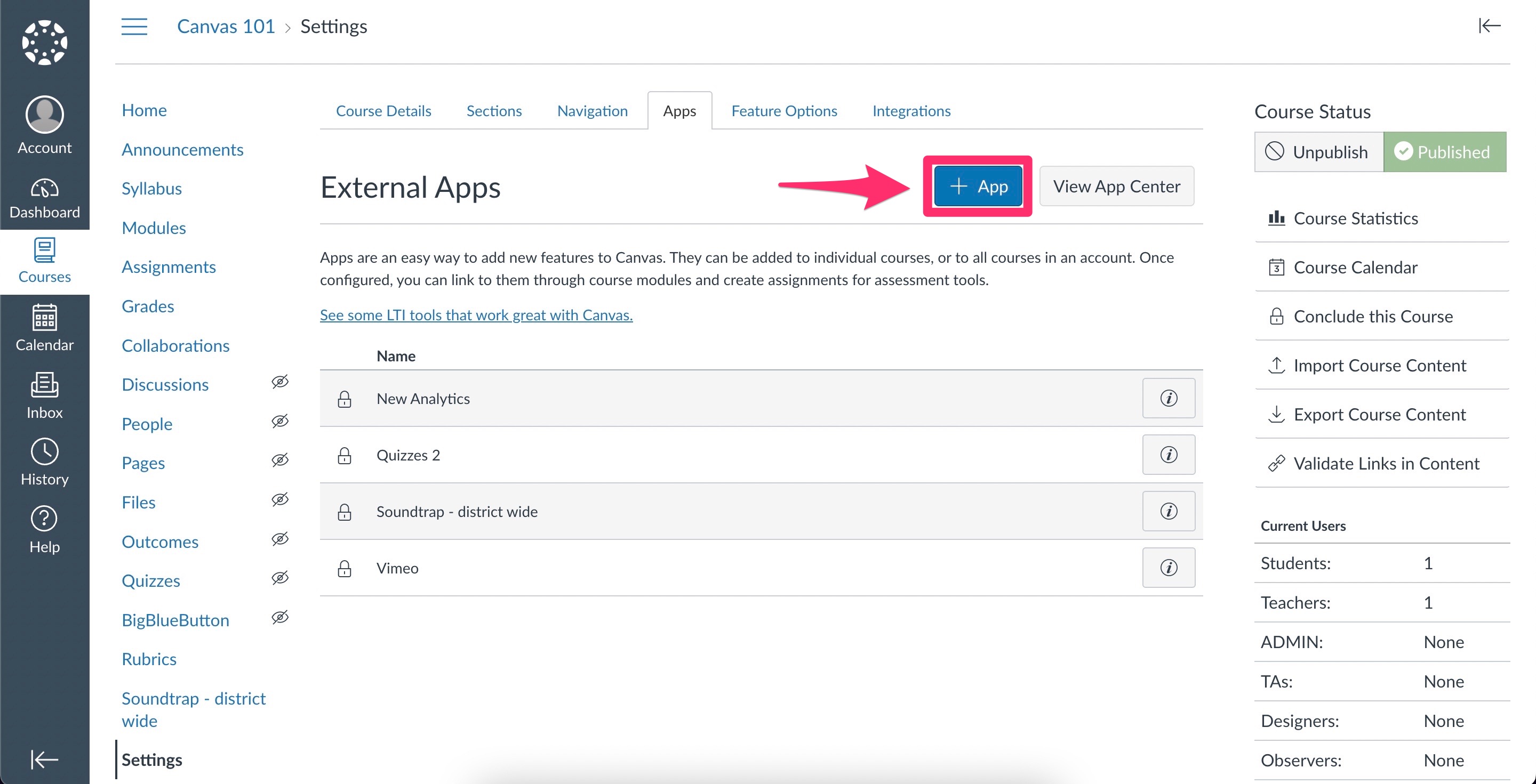 Integrate Soundtrap with Canvas [Sub-account level] – Soundtrap Support