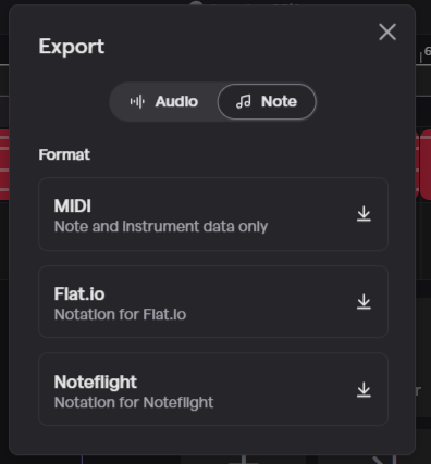 Import/Export MIDI files on Soundtrap – Soundtrap Support