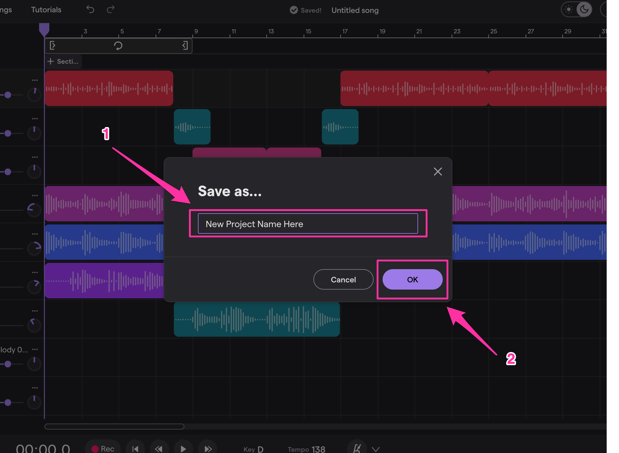 Creating a Copy of a Project – Soundtrap Support