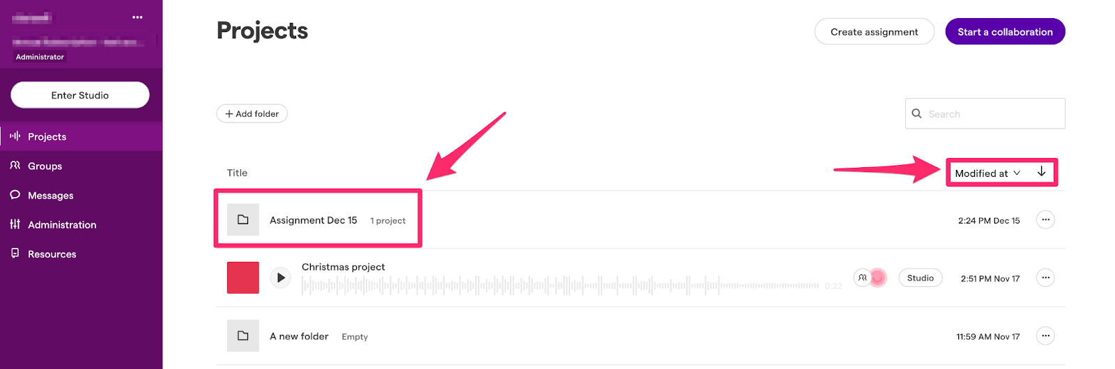 How to create and send assignments in Soundtrap – Soundtrap Support