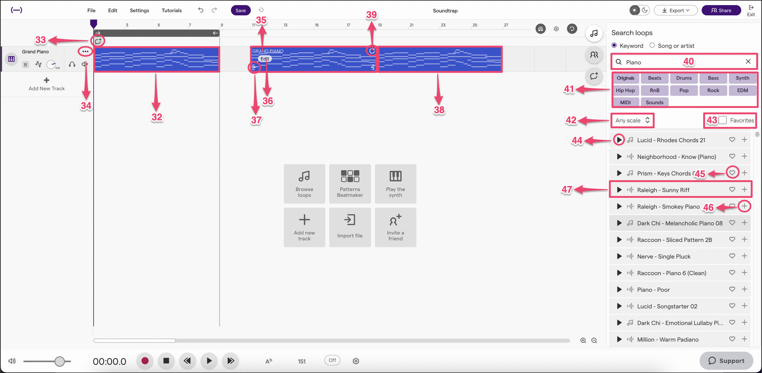 Soundtrap Terminologies and Functionalities – Soundtrap Support
